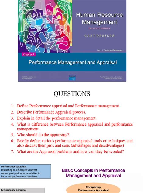 Ch9 Performance Management And Appraisal Pdf Performance Appraisal Goal