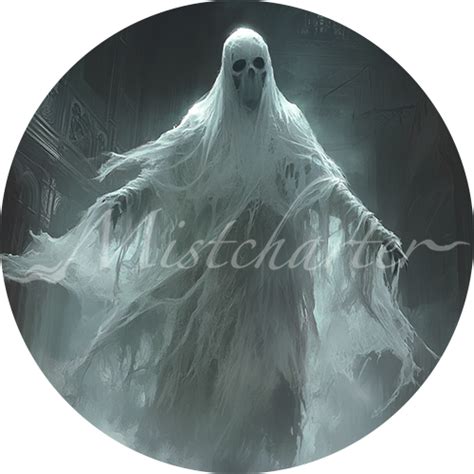 Ghost Game Tokens For Vtt And Ttrpg Mistcharter Maps