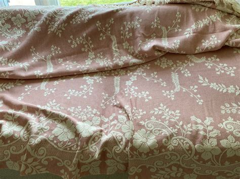 Vintage Cotton Matelasse Queen Bedspread Etsy