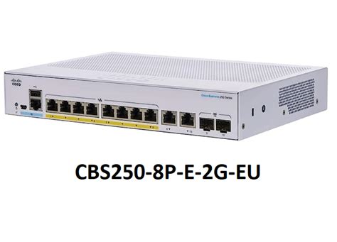 Cisco Business CBS P E G EU Smart Switch Port GE PoE Ext PS