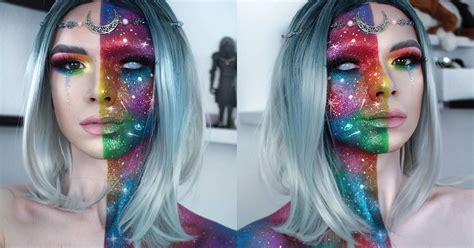 5 Ideas De Maquillaje Con Glitter Para Halloween Glamour