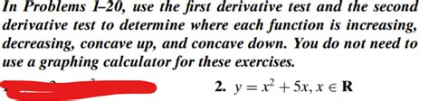 solved in problems 1 20 ﻿use the first derivative test and