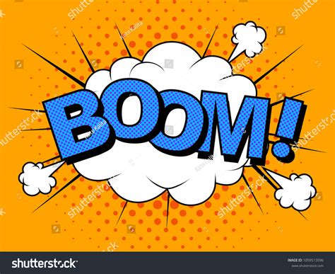 코믹 벡터 만화 삽화 폭발코믹스 붐기호 스톡 벡터로열티 프리 1059513596 Shutterstock