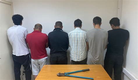 توقيف 6 أشخاص بجرم سرقة كابلات كهربائية أحوال ميديا