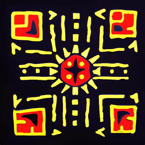 New Mexico Zia Sun Symbol · Creative Fabrica