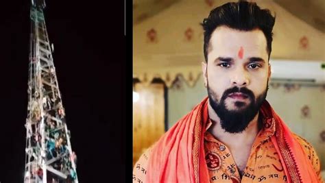 Crowd Went Uncontrolled And Crazy In Khesari Lal Yadav Event In Nawada