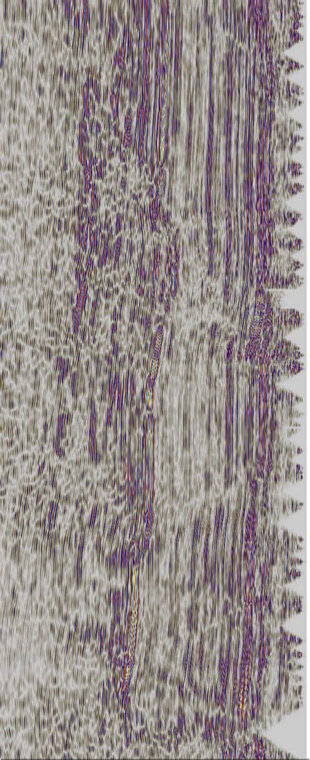 Uninterpreted Seismic Section L1 Download Scientific Diagram