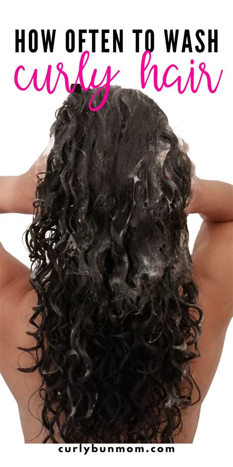 How Often Should I Should Wash My Curly Hair Best Advice From A Curly