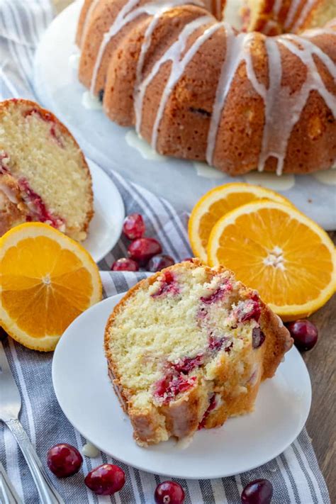 Cranberry Orange Bundt Cake Tornadough Alli