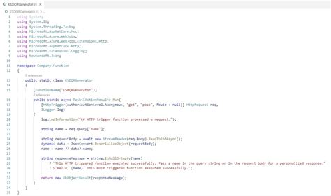 Creating Azure Functions To Generate Qr Code Arksd Consultancy Private Limited