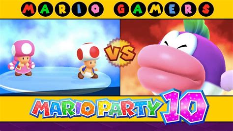 Mario Party Whimsical Waters Toad Vs Toadette MarioGamers YouTube