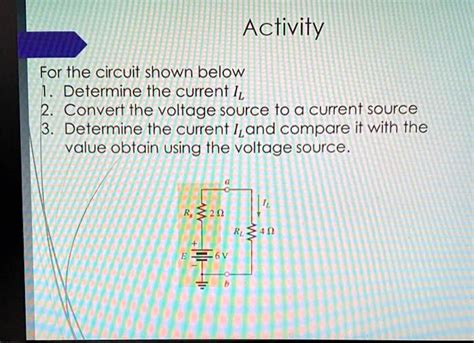 solved for the circuit shown below 1 determine the current i 2