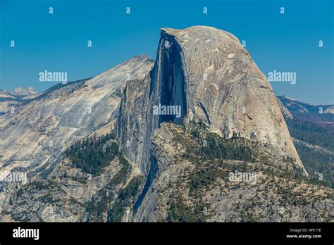 Half Dome Is A Granite Dome At The Eastern End Of Yosemite Valley In
