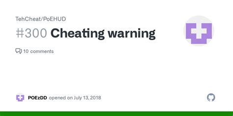 Cheating Warning · Issue 300 · Tehcheatpoehud · Github