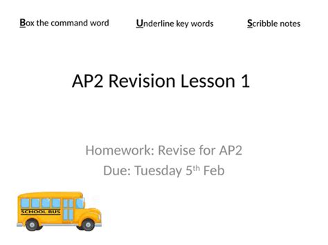 Ocr Gcse Revision Lesson Teaching Resources