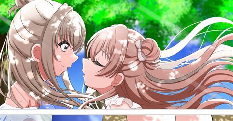 百合 爪先立ちキスする心愛ちゃん †ミトユウキ†百合ゲー製作中のマンガ D4dj はやここ 四ノ宮心愛 Pixiv