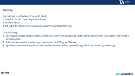 Tutorial Instalasi Pentaho Untuk Windows Pdf