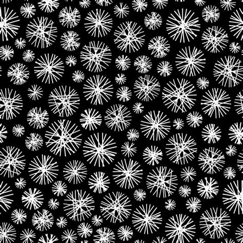 Premium Vector Seamless Pattern With Linear Circles On A Black Background In Vector