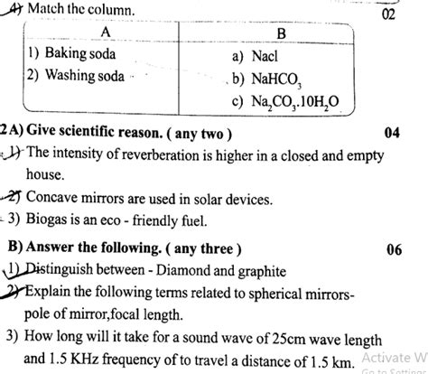 Match The Column02begin Tabular L C Multicolumn 1 C