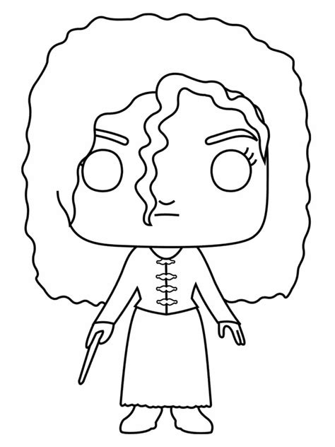 Dessins de Pop Harry Potter à imprimer et colorier