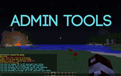 Overview AdminTools Bukkit Plugins Projects Bukkit