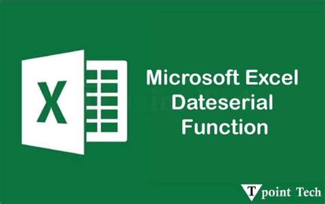 microsoft excel vba dateserial function tpoint tech