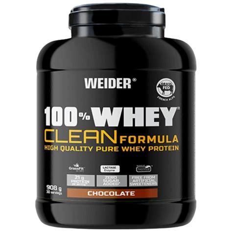 Weider 100 Whey Clean Formula Πρωτεΐνη Ορού Γάλακτος με Γεύση Λευκή