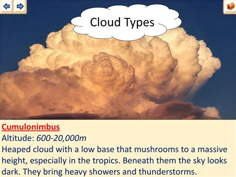 Different Types Of Clouds Teaching Resources
