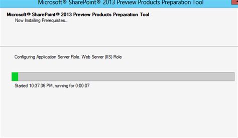 Installing Sharepoint 2013 Preview On Windows 2012 Server With Sql 2012