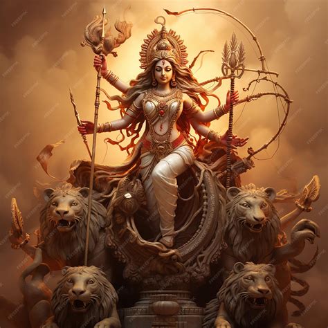 Goddess Durga Devi Durga Maa Durga Ai Images Navratri Durga Images