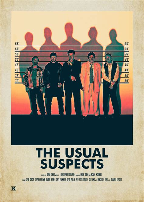The Usual Suspects Poster