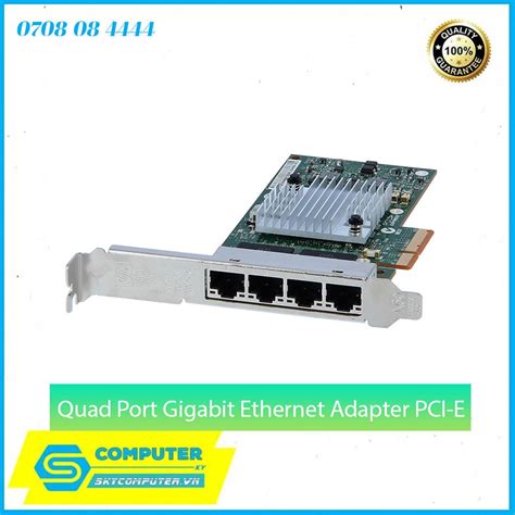 Hp Nc365t Quad Port Gigabit Ethernet Network Adapter Pci E