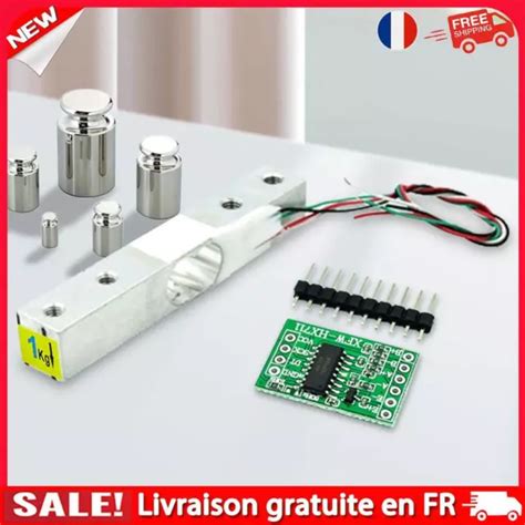 Hx711 Weight Sensor Module 1kg Load Cell For Microcontroller Hx711 And 1kg Eur 4 79