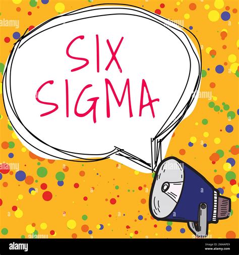 Légende de texte présentant six Sigma Techniques de gestion des