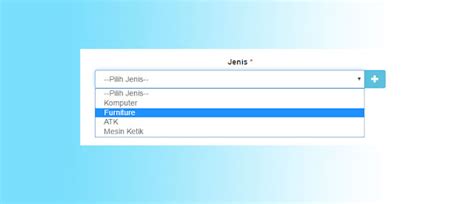 Menambahkan Data Pada Combo Box Menggunakan Laravel Dan Jquery