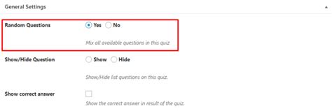 Random Quiz Add On For Learnpress Thimpress