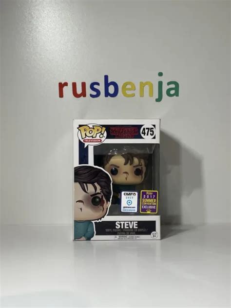 Funko Pop Tv Stranger Things Steve Harrington With Bat 475 £7789