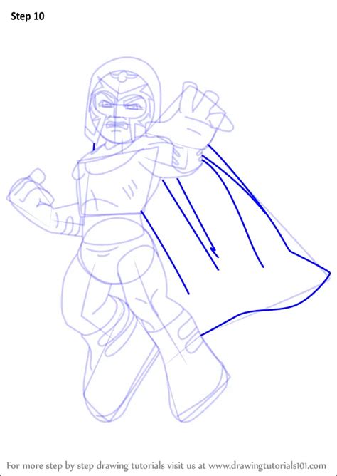 How To Draw Magneto From The Super Hero Squad Show The Super Hero