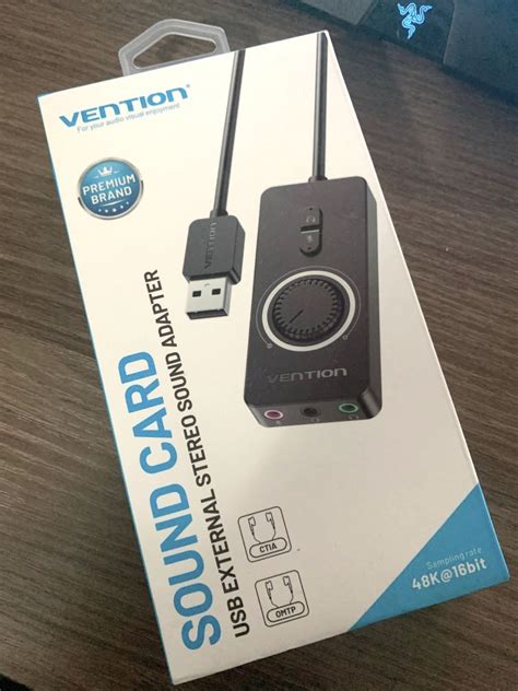 Vention Sound Card Audio Portable Audio Accessories On Carousell