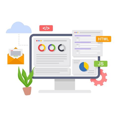 Premium Vector Website Programming And Web Development Coding