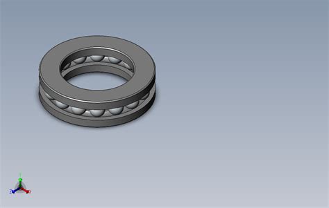 推力球轴承51212sldprtsolidworks 2009模型图纸下载 懒石网