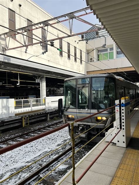 西野おと〜と On Twitter Jr京都線 新快速だけ運転再開した模様。乗れました〜。