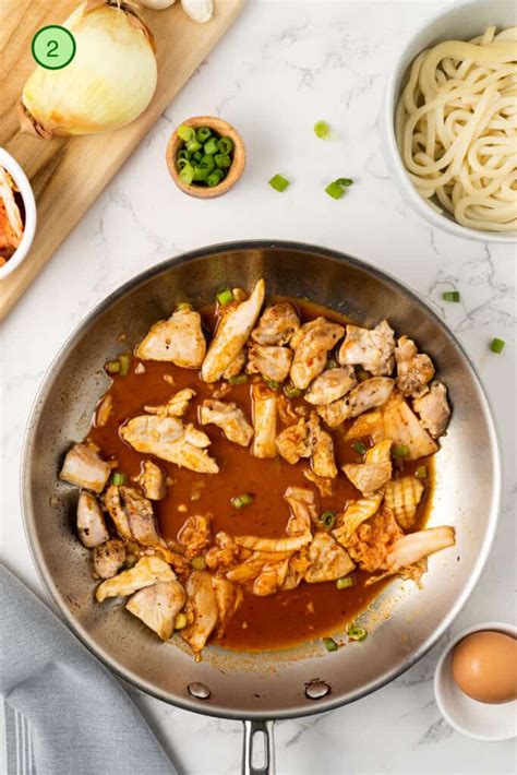 Kimchi Udon Recipe Fitsian Food Life