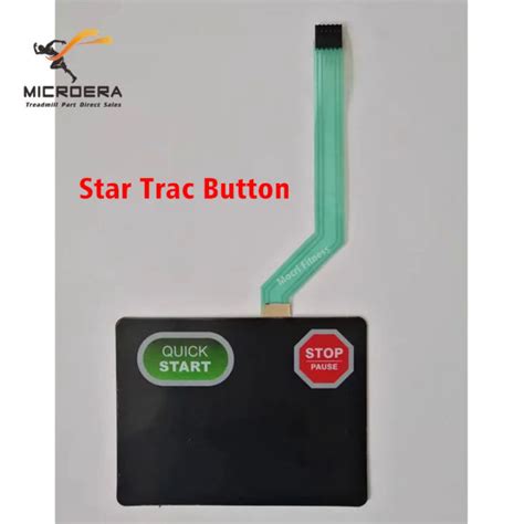 Star Trac Treadmill Button Keypanel Bintang T Rac Panel Kawalan Membran