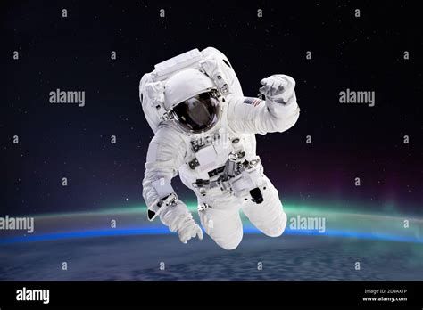 Astronaut Floating In Space