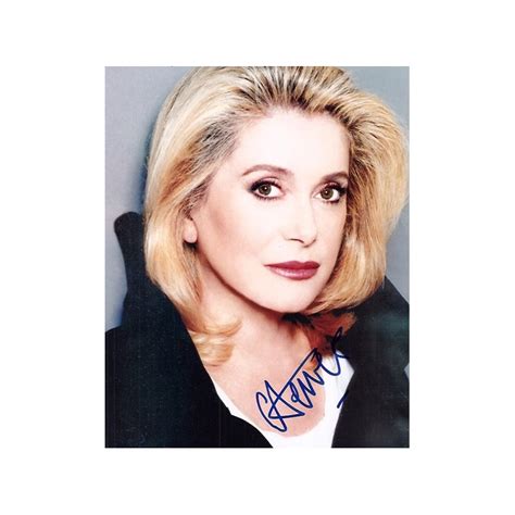 Catherine DENEUVE Autograph