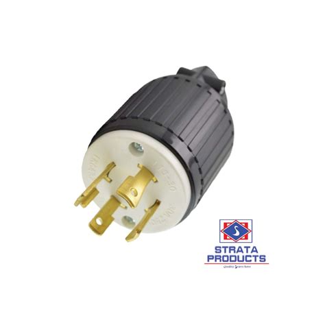 4p 30a 250v Locking Plug Nema L15 30p Modern Electrical Supplies Ltd