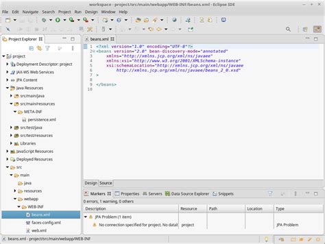 The Balusc Code Jsf 23 Tutorial With Eclipse Maven Wildfly And H2