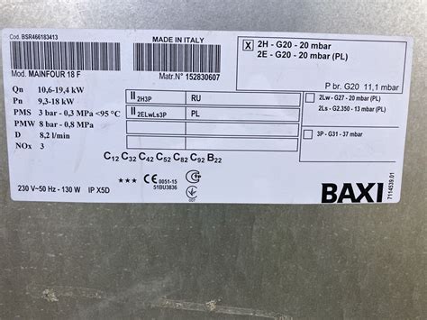 Piec gazowy Baxi Mainfour 18F Opole • OLX.pl