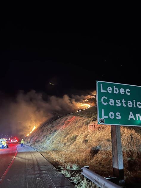 Edmonston Incident Vegetation Fire Kern County Fire Department